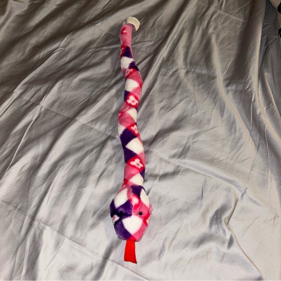 Fuzzy Friends | Toys | Fuzzy Friends Pink And Purple Snake | Poshmark